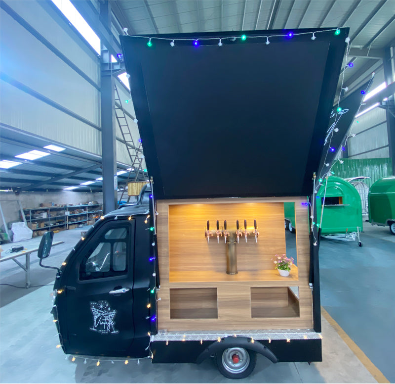 Electric Tricycle Mobile Beer Bar Tap Truck For Sale